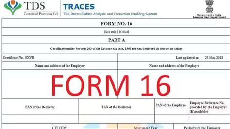 Form 16 Benefits You May Not Know These 4 Benefits Of Form 16 Apart