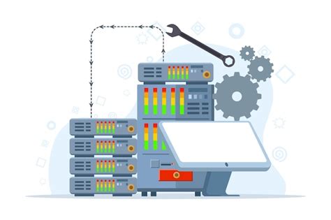 Premium Vector Vector Illustration Of The Concept Of Hardware And Software Maintenance Or