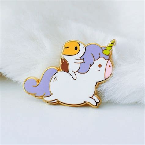 Guinea Pig Pin Badge Etsy