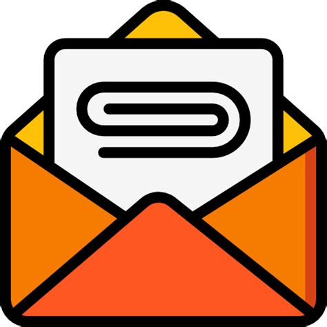 Email Attachment Icon Png