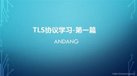 Tls协议学习 第一篇faketls 原理 Csdn博客