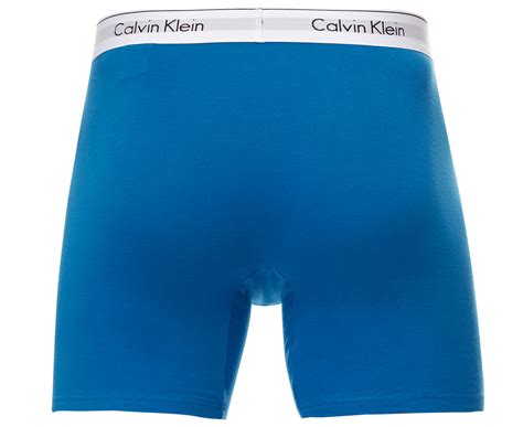 Calvin Klein Modern Cotton Stretch Boxer Brief 2 Pk Bluelight Blue