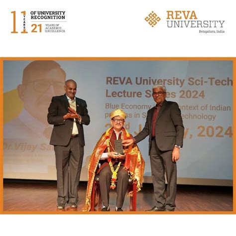 Scitechlectureseries Blueeconomy Revauniversity Reva University