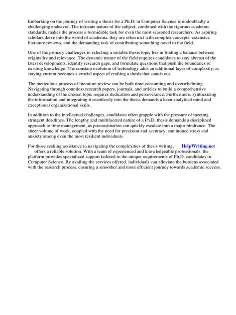 thesis topics for phd in computer science pdf
