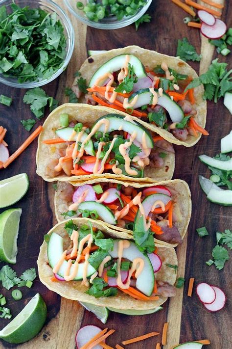 Chicken Banh Mi Tacos Artofit