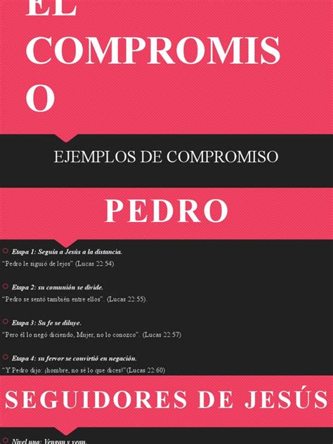 Niveles De Compromiso Cristiano Pdf Contenido Del Nuevo Testamento