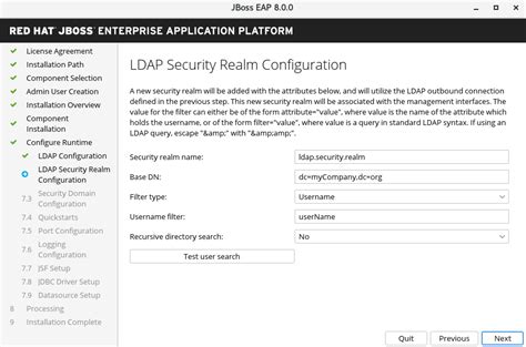 Chapter 3 Installing JBoss EAP 8 0 By Using The GUI Installation