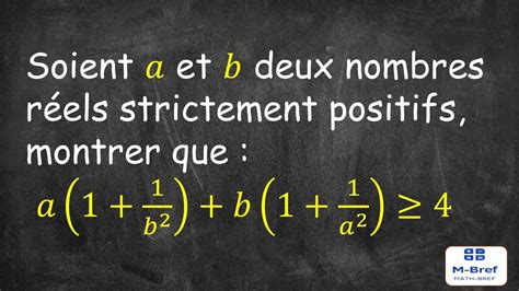 encadrement exercice 20 Tronc Commun très difficile YouTube