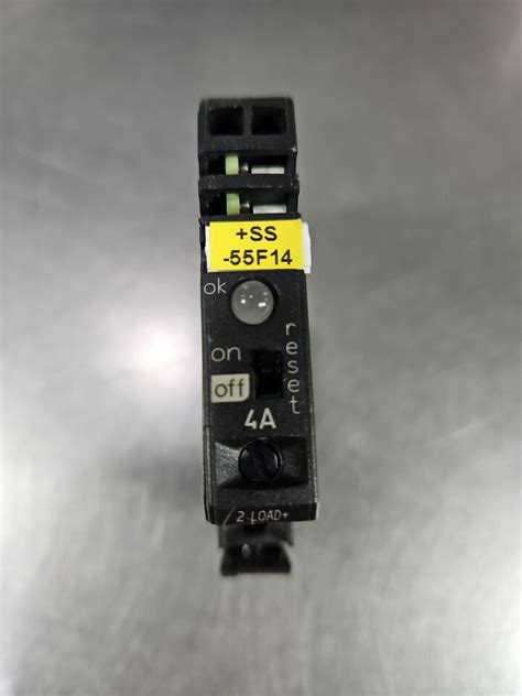 phoenix contact ec e1 4a dc24v circuit breaker loc 4a 6 ebay