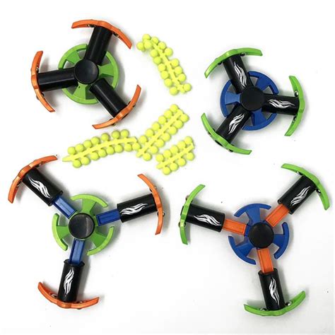 Novelty Shooting Fidget Spinner Bullet Launch Edc Vicedeal