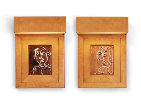 I Portrait No 94 Ii I Portrait No 95 Two Works By Anton Henning On