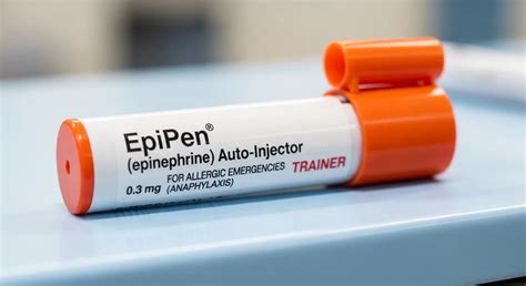 Epinephrine Auto Injector Safe Use For Anaphylaxis