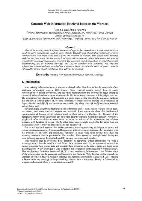 Jdctavol6no6 Part34 Semantic Web Information Retrieval Based On The