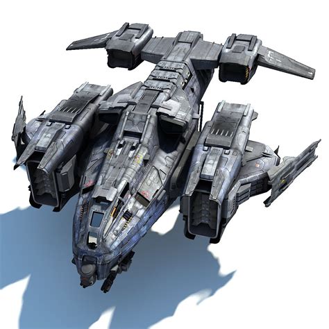 Futuristic Dropship