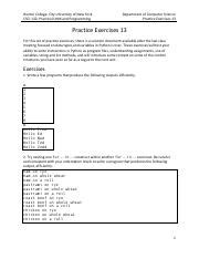 Unit 13 Practice Exercises Pdf Hunter College City University Of New