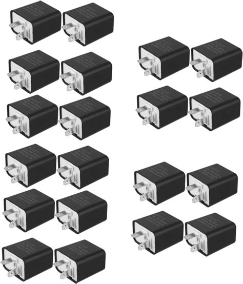 Supvox 20 Pcs Relay Led Turn Signal Relay Headlights Led Motorcycle Led