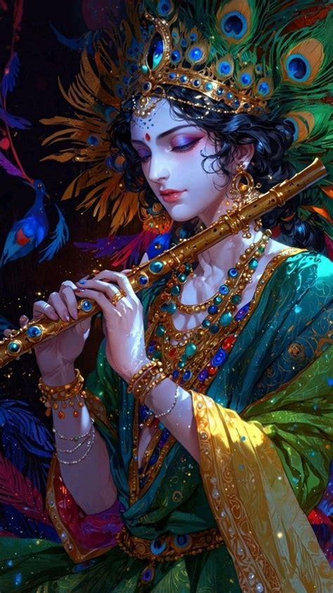 Pin By Sheebz On Kannaaa In 2024 Peace Illustration Lord Krishna