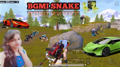 How To Bgim Snake 🐍camper Solo Vs Squad Bgmi Youtube