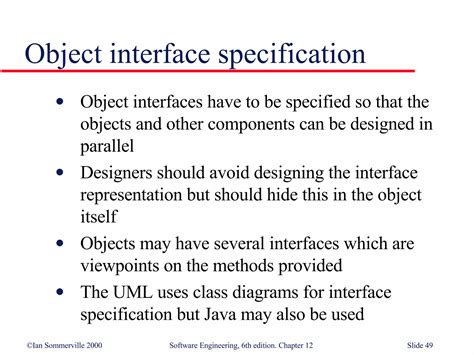 Object Oriented Design In Software Engineering Se12 Ppt