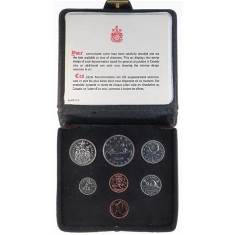 Rcm 1976 Specimen Double Penny Mint Set