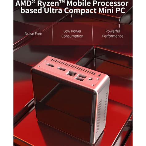 Mini Pc Fp5 Amd Ryzen 3020e 2 6 Ghz Max 8 Gb Ram Ddr4 128 Gb Ssd M 2 2x Hdmi 2x Usb 2 0 3x
