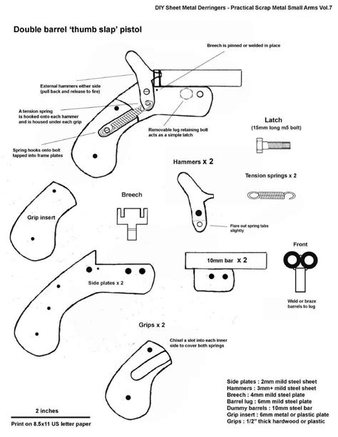 Derringer Template Printable Word Searches
