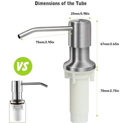 Диспанзер пумпа за течен сапун за мијалник Mkmarket