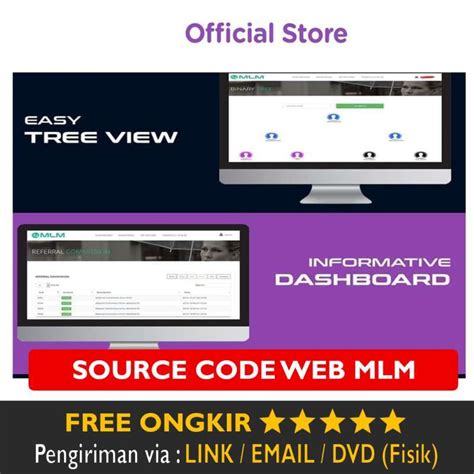 Jual Source Code Aplikasi Web Mlm Multi Level Marketing Binary Di