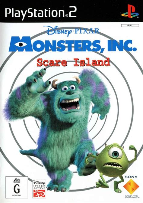 Disney•pixars Monsters Inc Scare Island Cover Or Packaging Material
