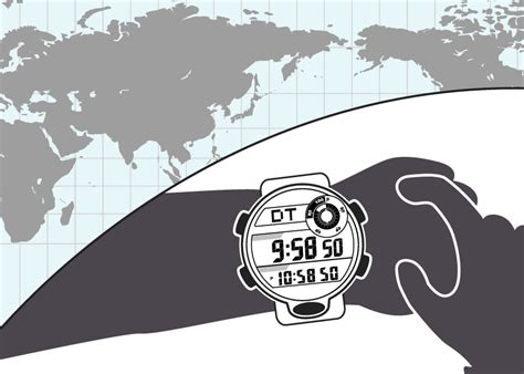 Dual Time Module No 3464 G Shock Support Casio