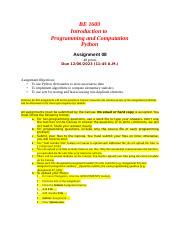 Assignment 08 Docx BE 1600 Introduction To Programming And