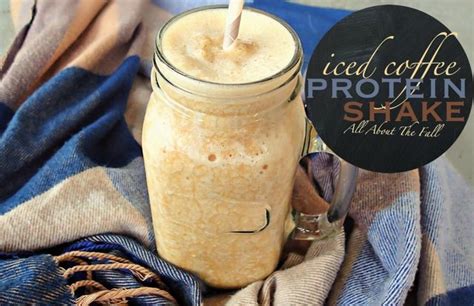 Healthy Iced Coffee Protein Shake Simply Taralynn Iced Coffee
