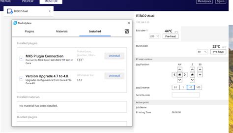 BUG Can T See The 2nd Nozzle Issue 79 PrintMakerLab Mks Wifi Plugin GitHub