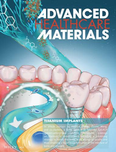 用于骨再生的钛植入物上的仿生明胶 无定形磷酸钙涂层Adv Healthcare Mater 20 2023 Advanced