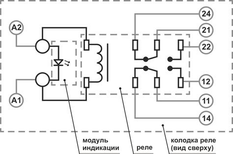 Реле промежуточное на DIN-рейку, 12V DC в сборе - купить по выгодной ...