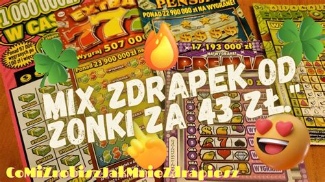 LOTTO ZDRAPKI Zestaw za zł YouTube