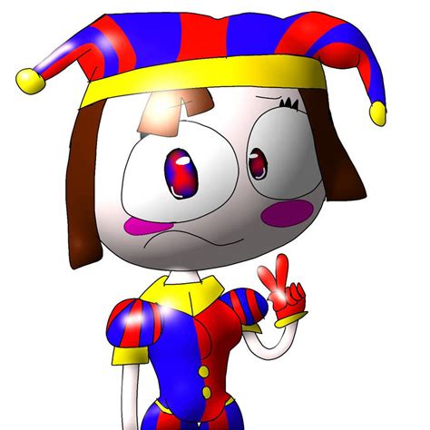 Pomni I Think Thats Her Name By Purpleshark2010 On Deviantart