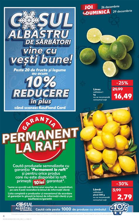 Oferte Kaufland Fructe Legume Plante 26 Decembrie 2024 Catalog AZ