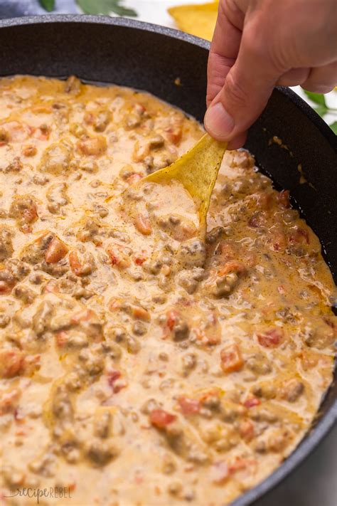 Easy Homemade Rotel Dip Recipe Aayis Recipes