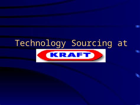 Ppt Technology Sourcing At Project Scope Tools For Selecting Technologies Roadmapping The