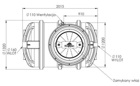 Oczyszczalnia Kingspan BioAir 1 dla 4 osób szafka Biologiczne