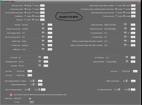 IGridSV IV5 6KW Issue 13 Softwarecrash Solar2MQTT GitHub