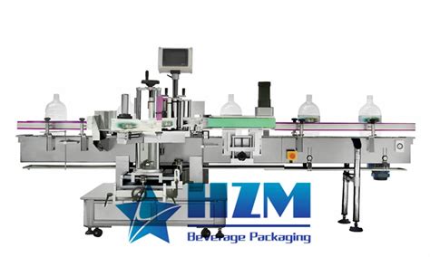 Automatic Linear Type Adhesive Sticker Labeling Machine Hzm Machinery