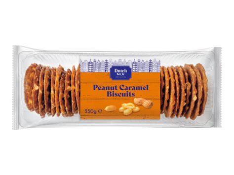 Dutch Style Peanut Caramel Biscuits Lidl Great Britain Specials Archive