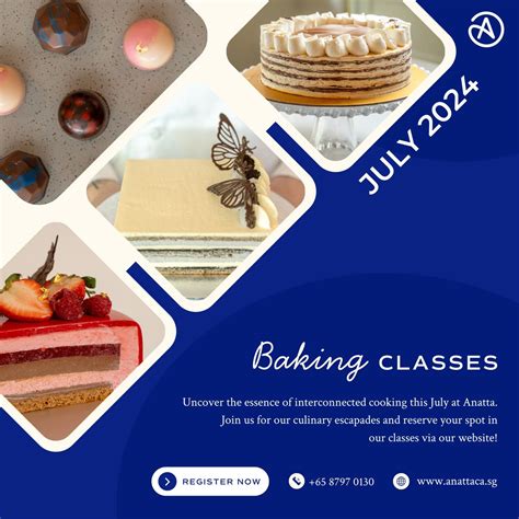 🍳🏖 July 2024 Class Line Up 🏖🍳 Anatta Culinary Academy