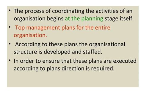 Coordination — The Essence Of Management