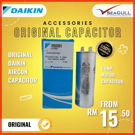 Daikin Capacitor 125uf 20uf 25uf 30uf 35uf 40uf 45uf 50uf 60uf