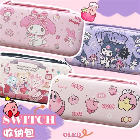 กระเป๋าเคส ลายการ์ตูนคุโรมิน่ารัก สําหรับ Nintendo Switch Oled Shopee