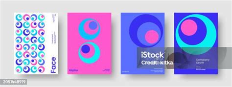 Desain Banner Kreatif Tata Letak Laporan Abstrak Template Sampul Buku