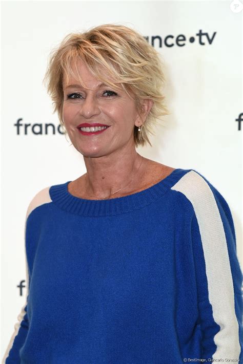 Sophie Davant Lors De La Conférence De Presse Du Téléthon 2018 Dans Les Locaux De France